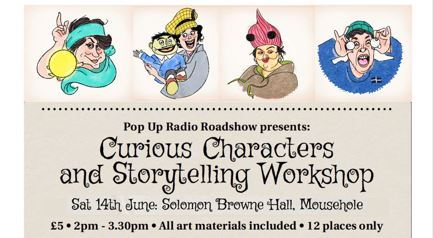 🎨 Curious Characters and Storytelling Workshop